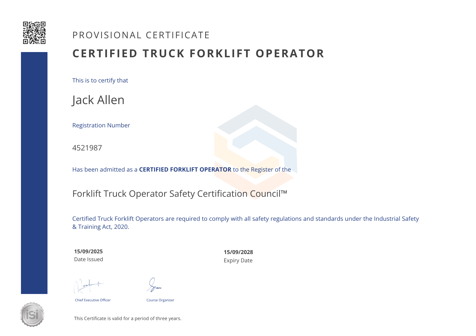 Free Certificate Templates