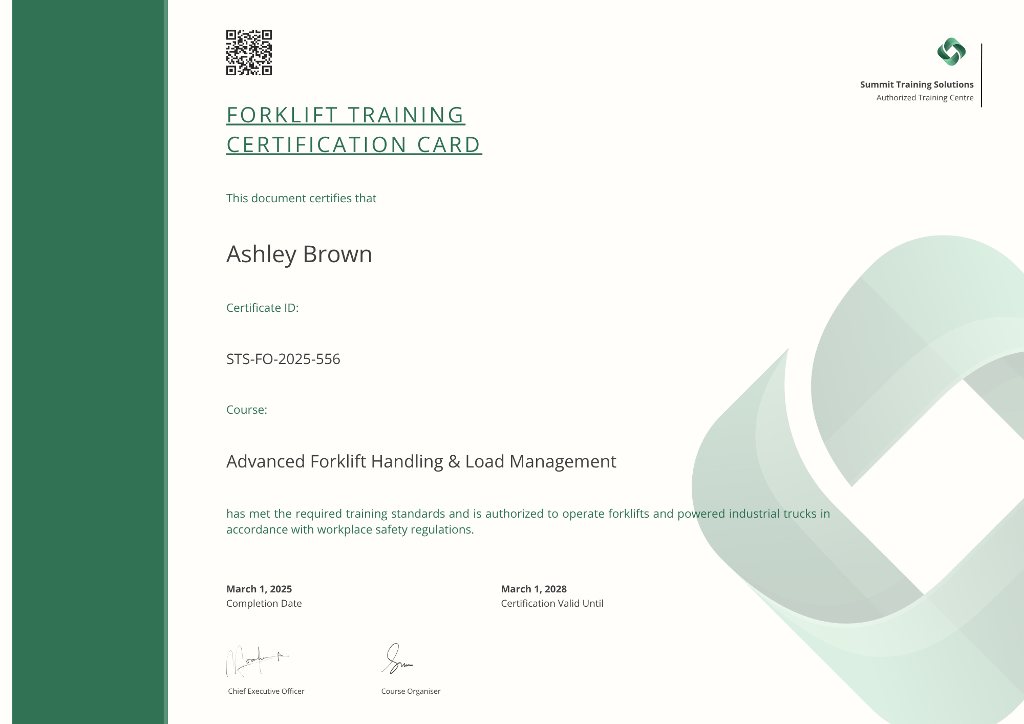 Free Certificate Templates